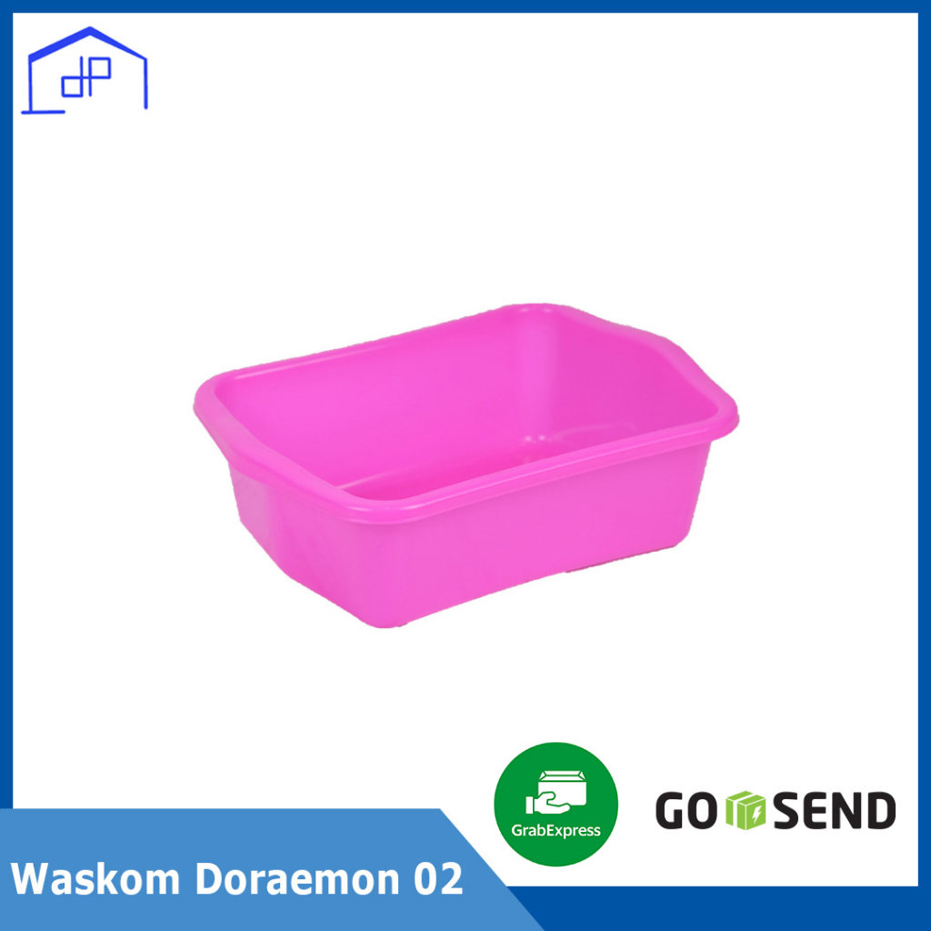 Jual WASKOM DORAEMON 02 / BASKOM PLASTIK / BASKOM KOTAK / LITTER BOX ...