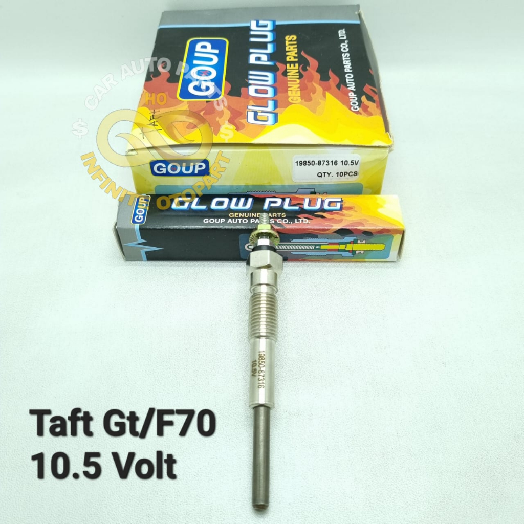 Jual BUSI PEMANAS GLOW PLUG TAFT GT F70 10.5V HARGA SATUAN | Shopee ...