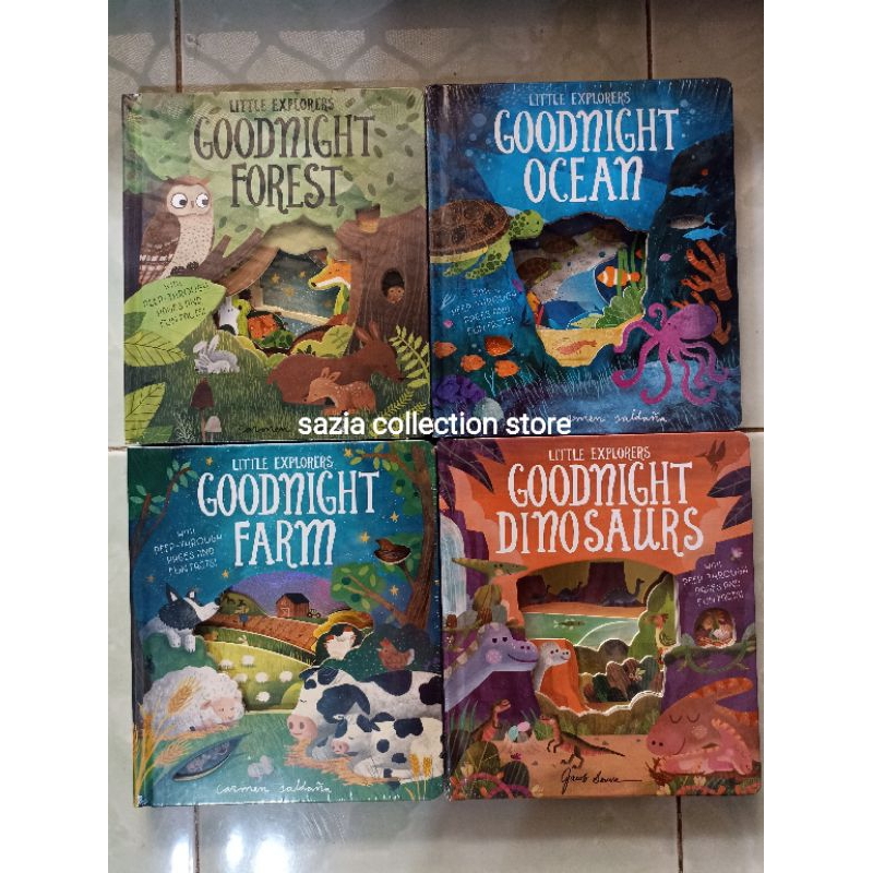 Jual LITTLE EXPLORERS: Goodnight Forest / Goodnight Ocean / Goodnight ...