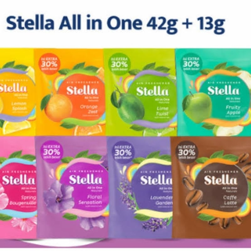 Jual Pengharum Ruangan Stella All In One Gantung 42g + 13g | Shopee ...