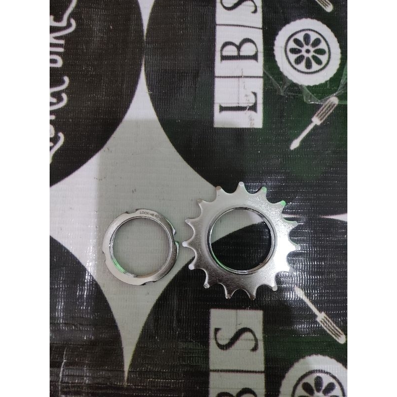 Jual COG RNA BASIC 15T FIXIE DOLTRAP FIXED GEAR INCLUDE LOCK RING ...