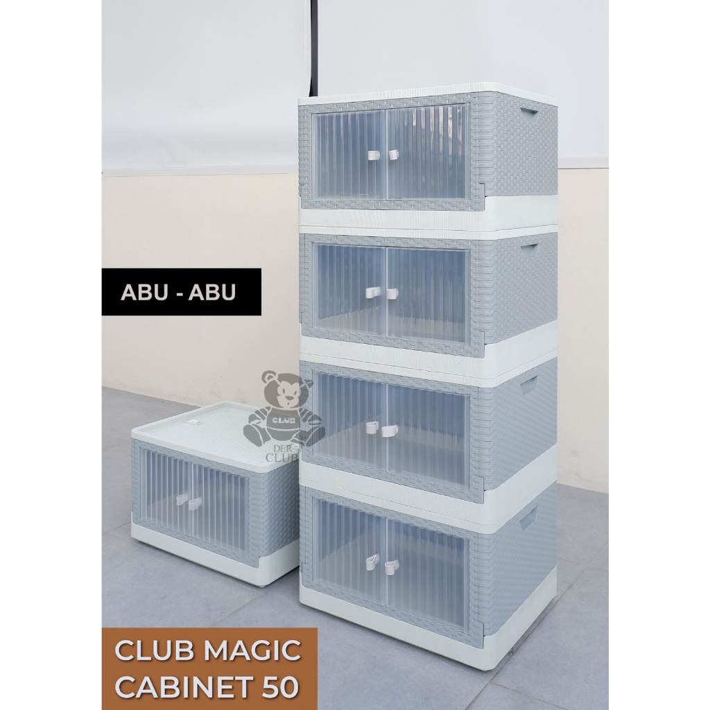 Jual CLUB - CONTAINER BOX RODA MAC 50 / LEMARI PAKAIAN PORTABLE PLASTIK ...