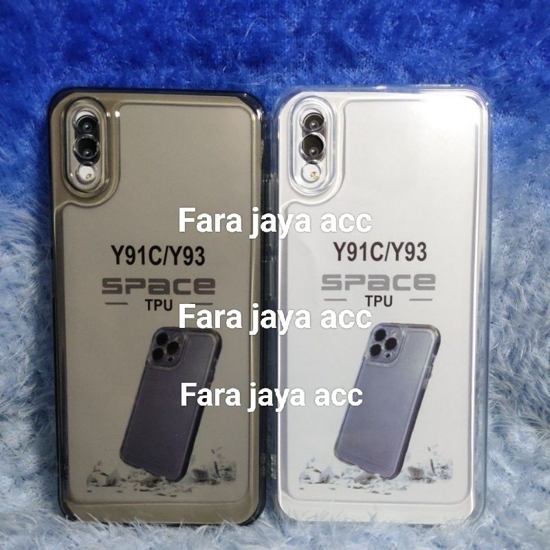 Jual Soft Case Original Space Transparan Vivo Vivo Y91C/Y1S/Y90 Silikon ...