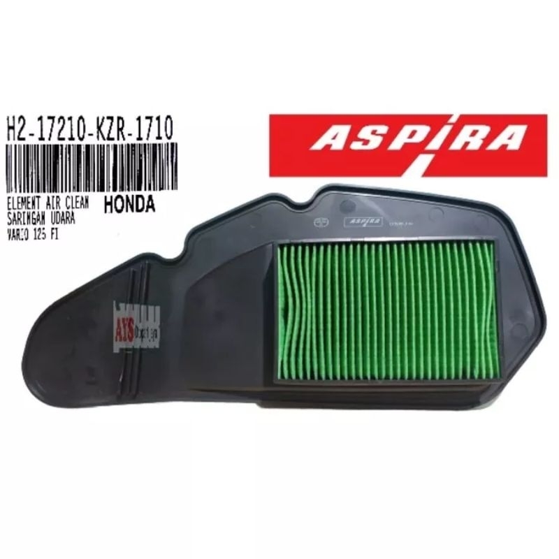 Jual filter udara honda vario 125 150 aspira asli 17210-kzr | Shopee ...