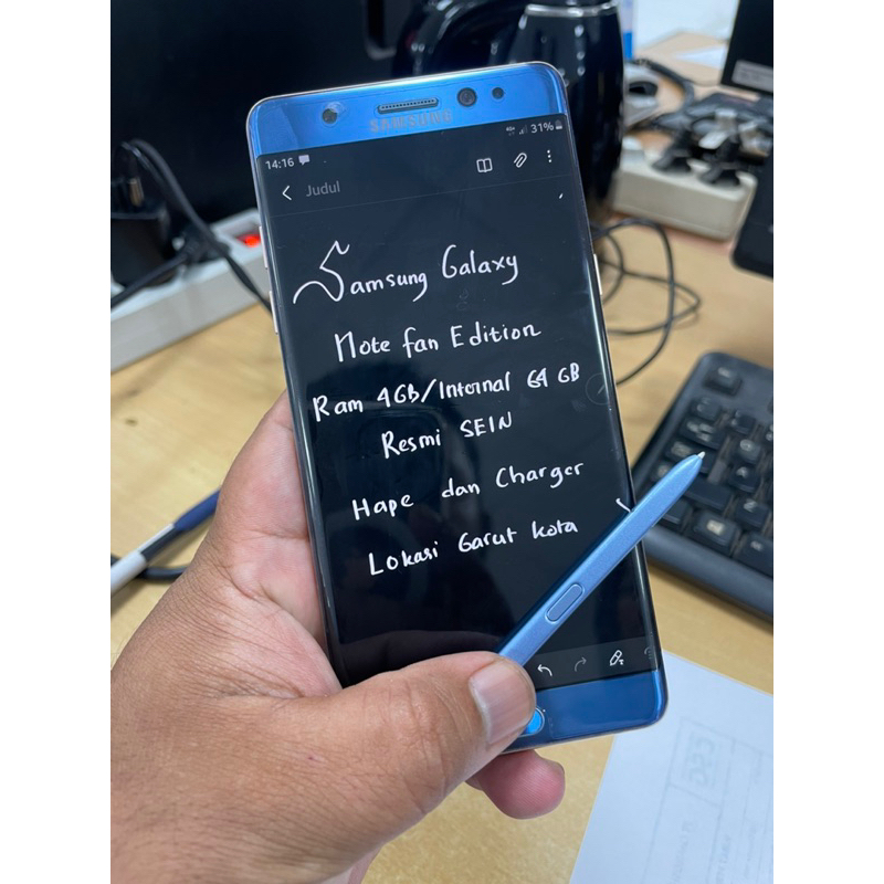 Jual Samsung Galaxy Note Fan Edition (langka) | Shopee Indonesia