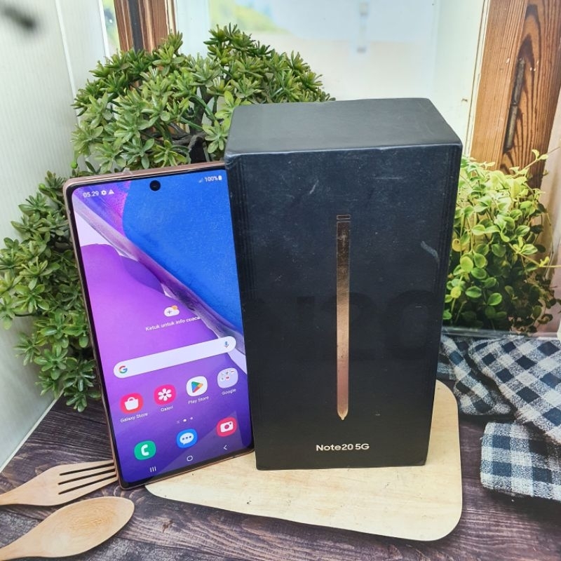 Jual SAMSUNG GALAXY NOTE 20 RAM 8/256GB FULLSET RESMI SEIN DUAL SIM | Shopee Indonesia