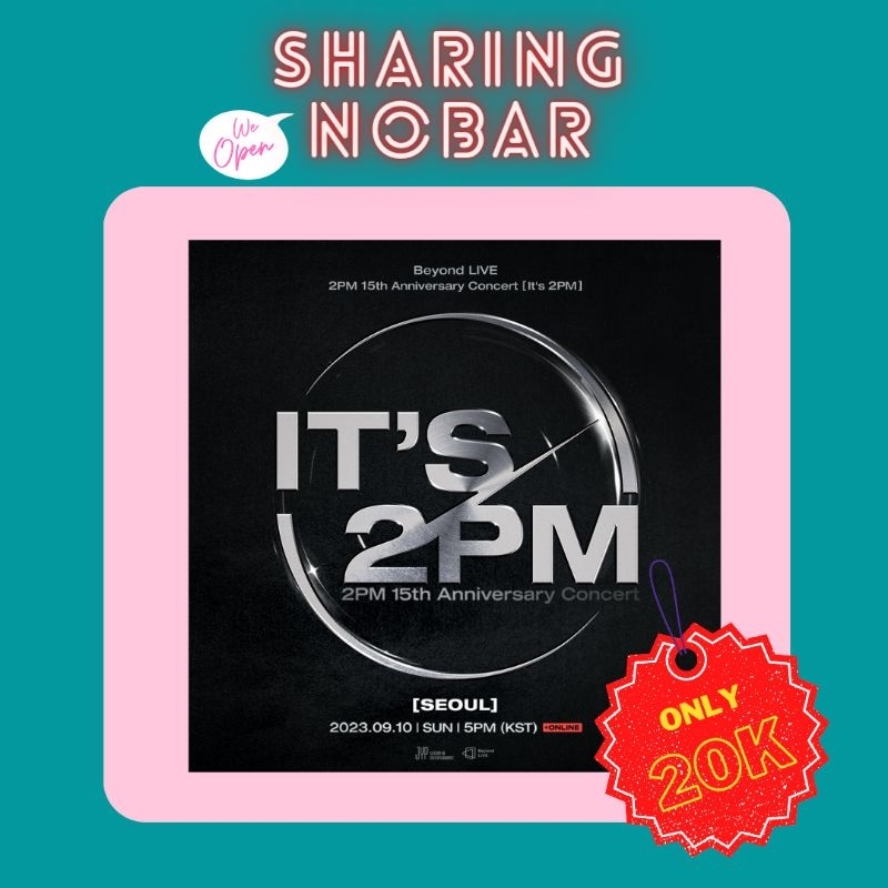 Jual SHARING NOBAR 2PM 15TH ANNIVERSARY CONCERT [IT'S 2PM] in Seoul ...