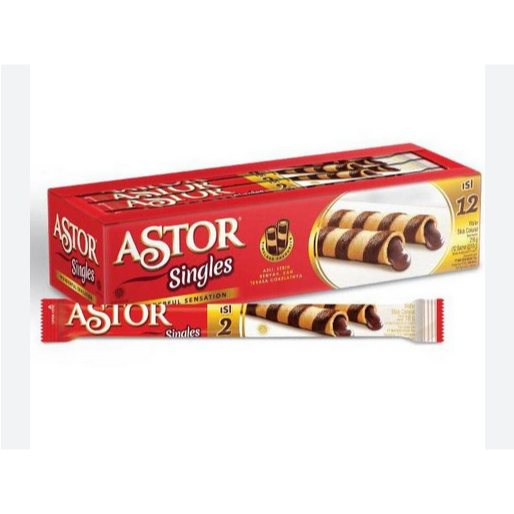 Jual ASTOR ROLL CHOCOLATE 150G | Shopee Indonesia