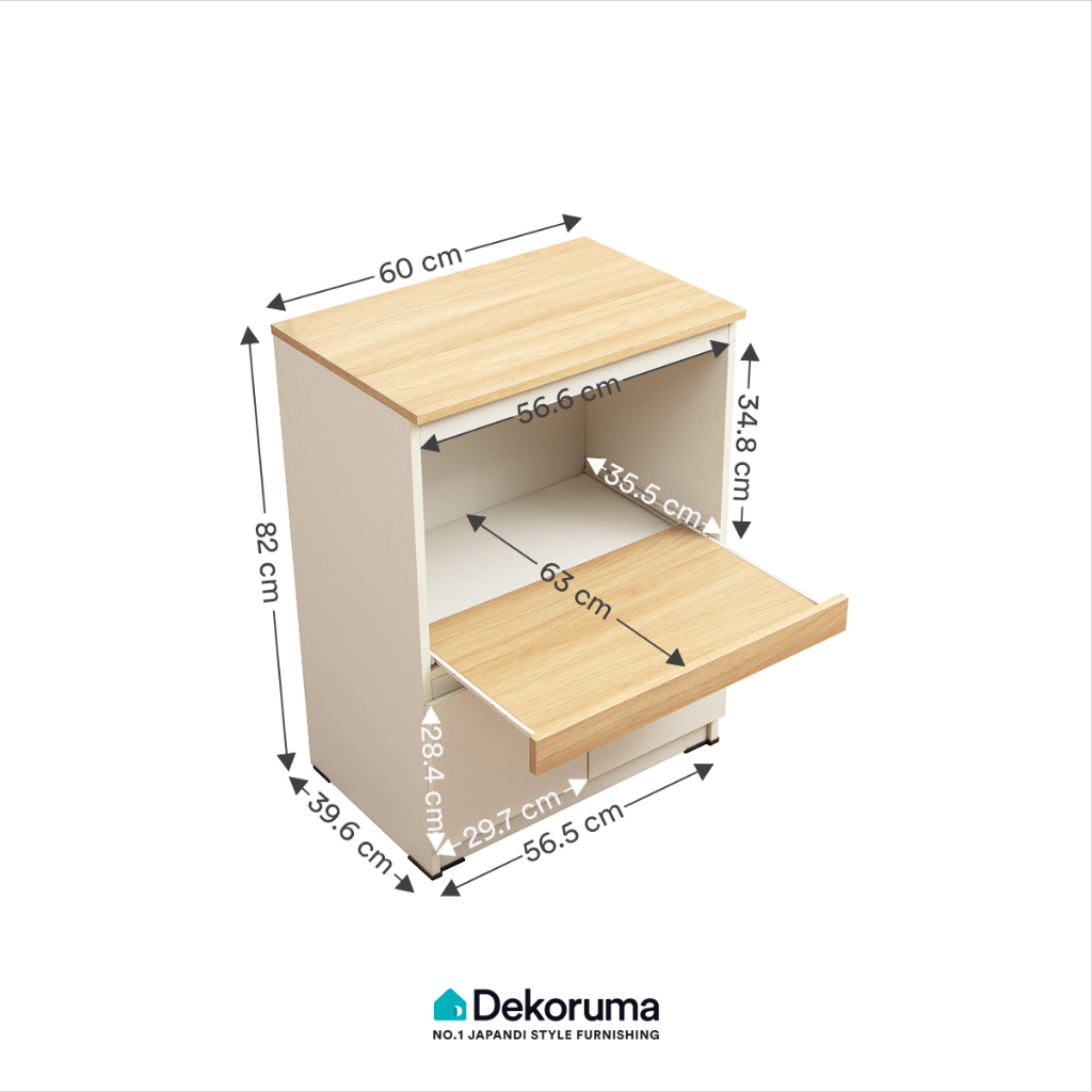 Jual Dekoruma AOI Kabinet Lemari Dapur Kayu Minimalis - Kitchen Cabinet ...