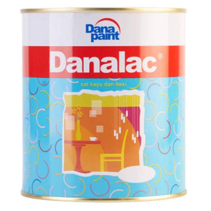 Jual Danapaint Danalac (Semua warna) / Cat Kayu & Besi Galon 3,785Ltr ...