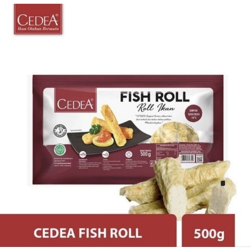 Jual cedea fish roll / ikan olahan cedea / cedea roll ikan / fish roll ...