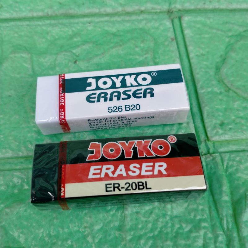 Jual Penghapus Pensil JOYKO Besar EB-20 Hitam Putih Hapusan Pencil ...
