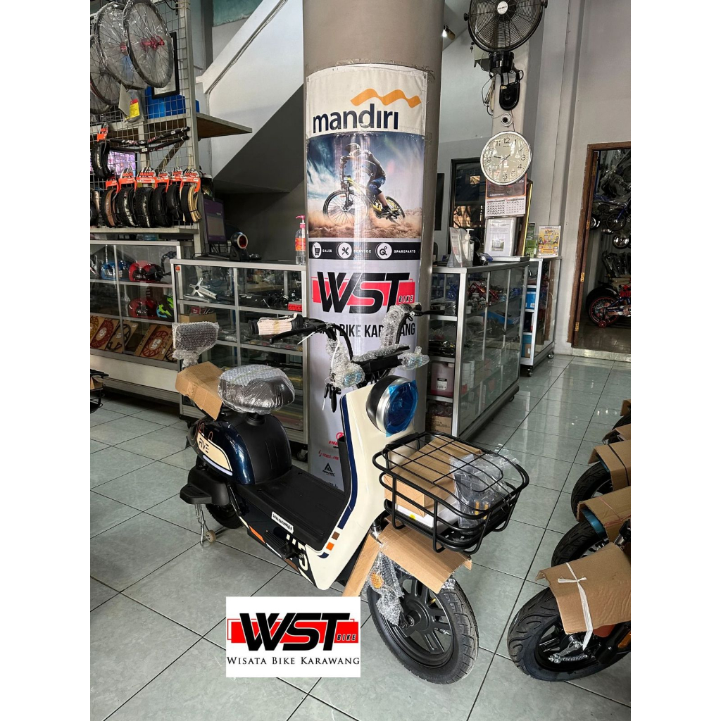 Jual SEPEDA LISTRIK ELEMENT ION FIVE 500W + BUBBLE WRAP | Shopee Indonesia