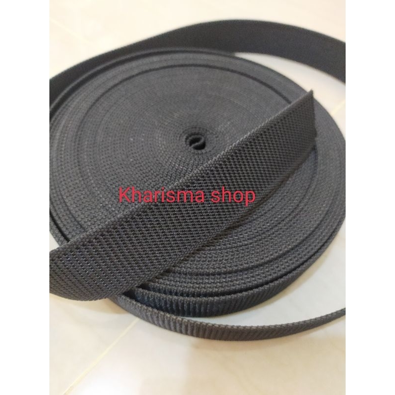 Jual Tali sabuk Ikat Pinggang 3,2cm murah rolan. (Hitam) | Shopee Indonesia