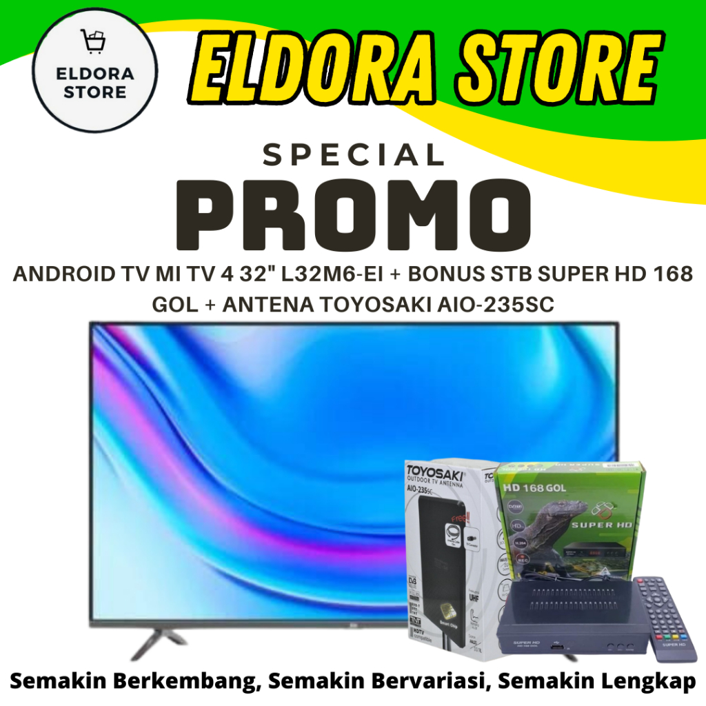 Jual Xiaomi Mi TV 4 32 Inch MiTV 4 32 Mi Led TV 32 Inch Full HD Android ...