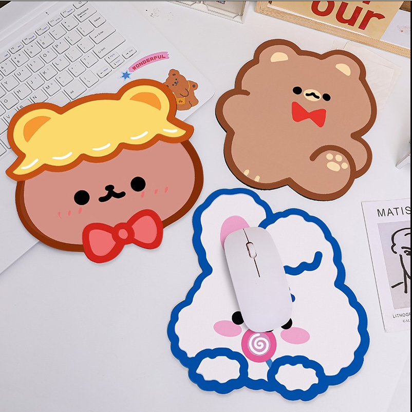 Jual Mouse Pad Korea Anti Slip Alas Komputer Kartun Motif Print Kartun ...