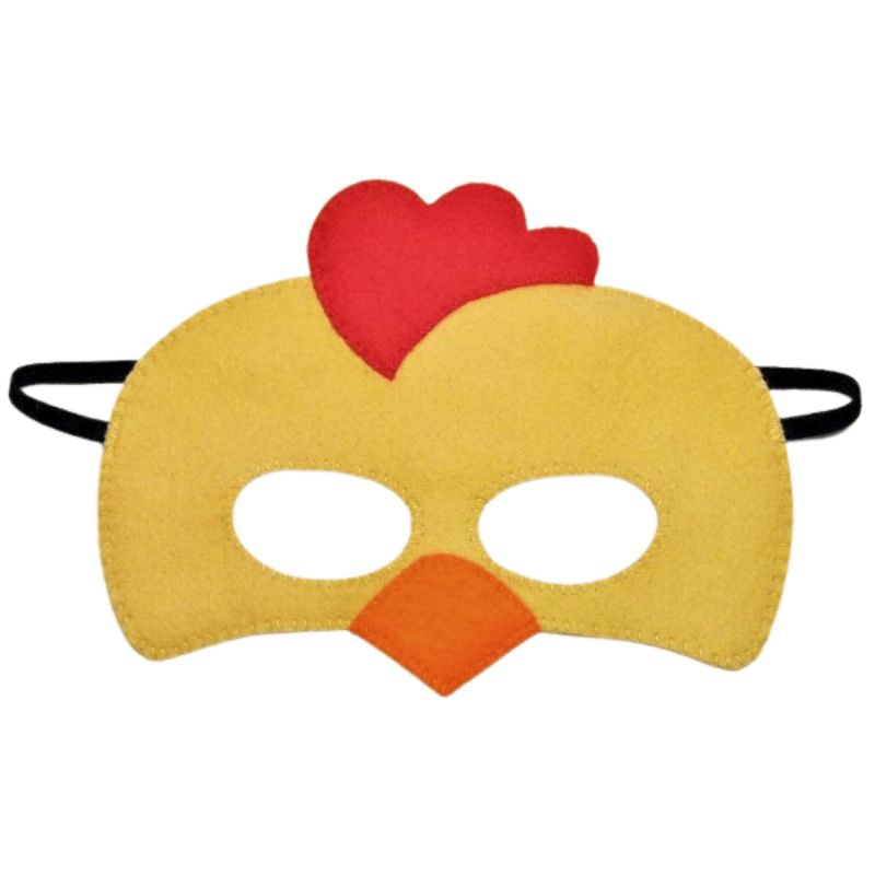Jual Topeng Hewan Bentuk Ayam Bahan Boneka Halus Lembut Kuning Kids ...