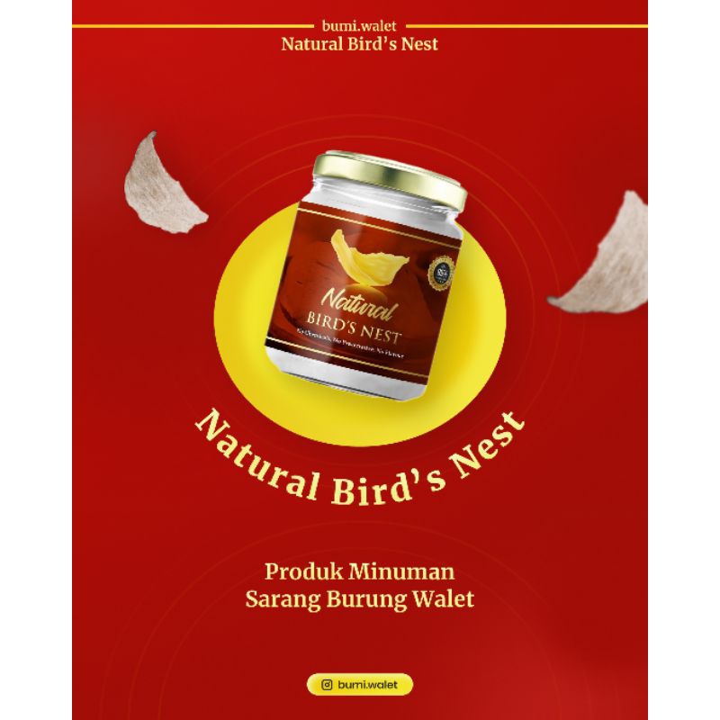 Jual Minuman sarang burung walet 200ml / Minuman walet / Natural Bird's ...