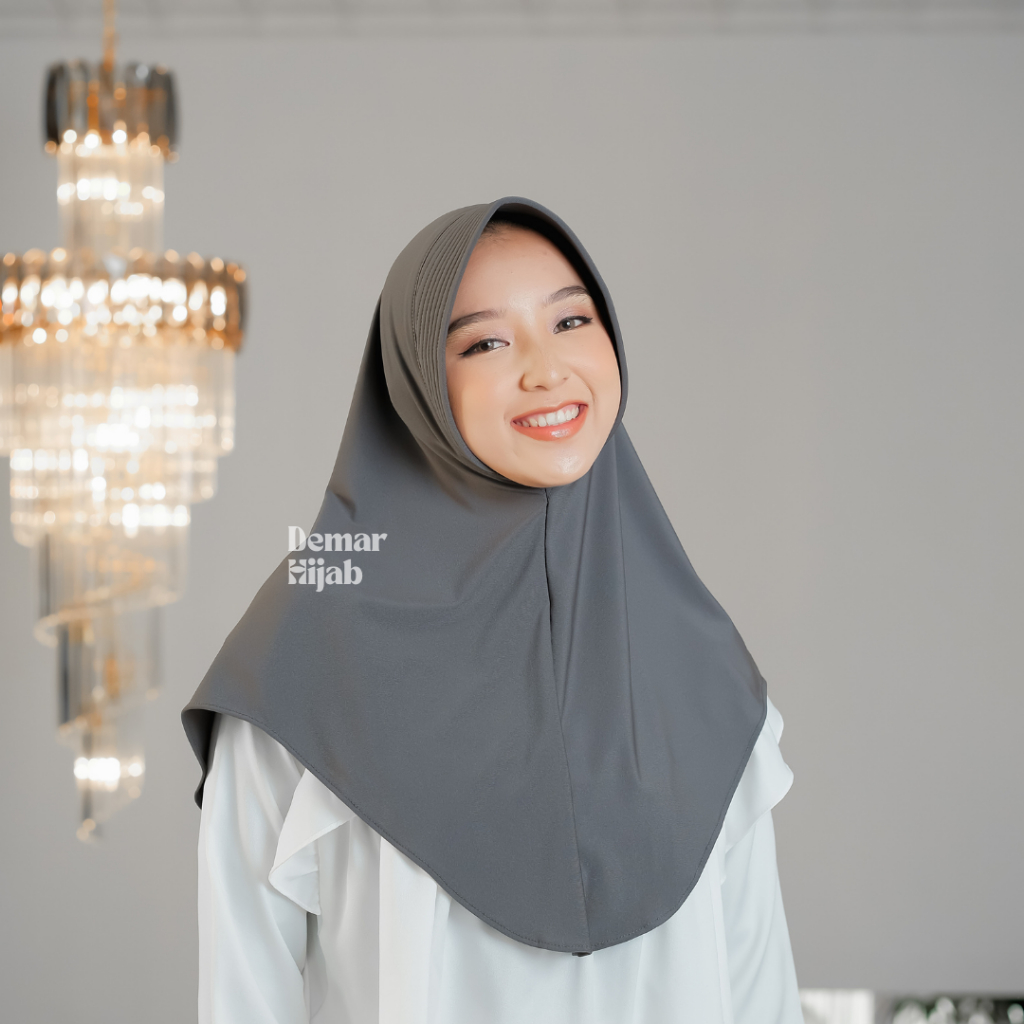Jual Demar Hijab - Almas (Hijab Pet Instan Jersey Super Premium) | Shopee Indonesia