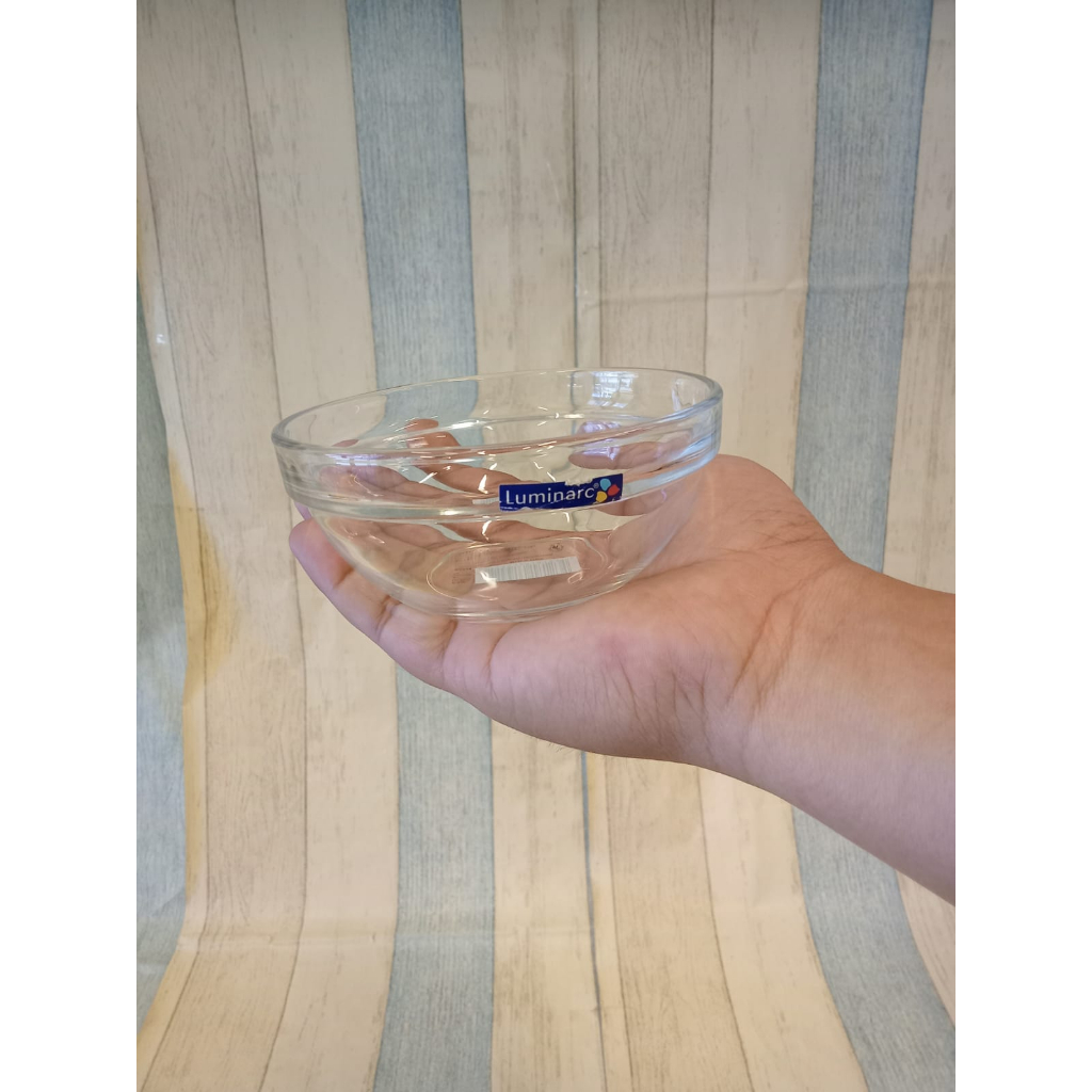 Jual Luminarc Mangkok Kaca 12cm Bowl Beling Kaca Glass | Shopee Indonesia