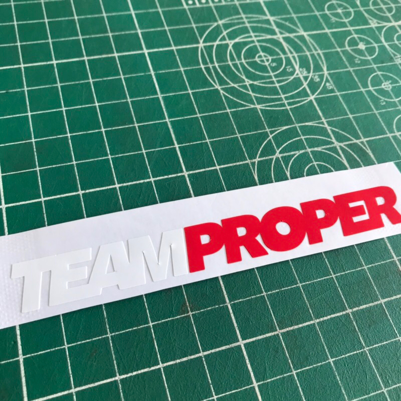 Jual stiker teamproper | Shopee Indonesia