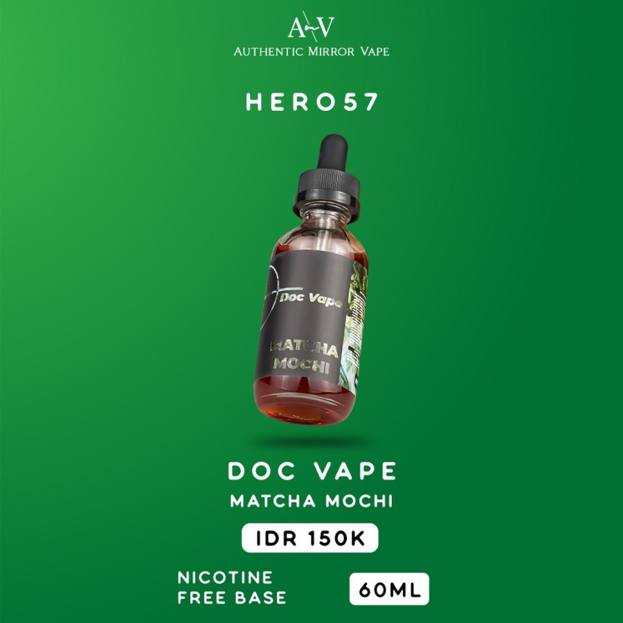 Jual Doc Vape Matcha Mochi H57 60ML By Hero57 - LF | Shopee Indonesia