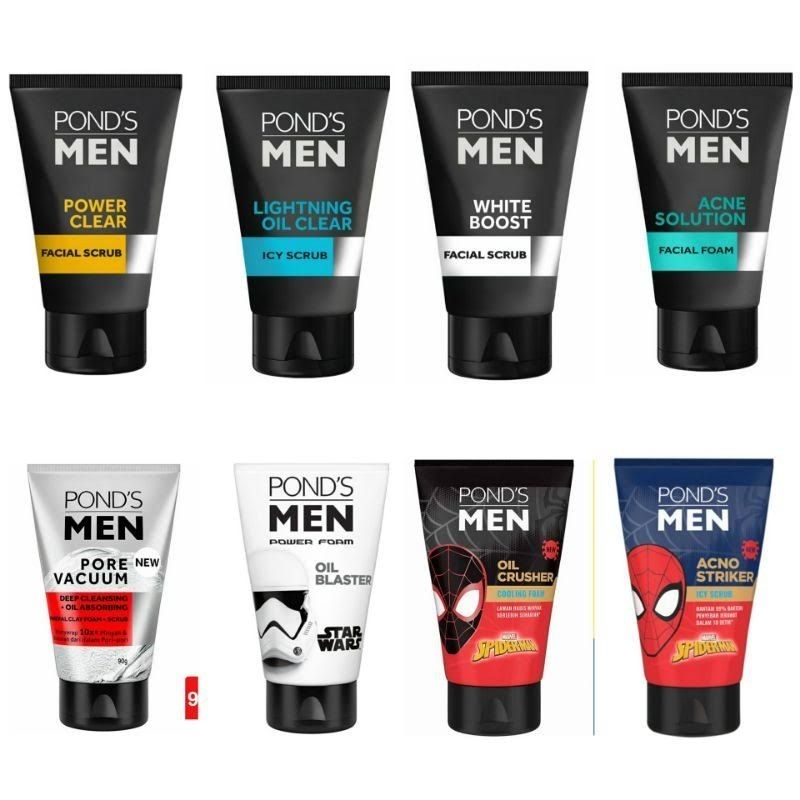 Jual Ponds Men facial foam100ml | Shopee Indonesia
