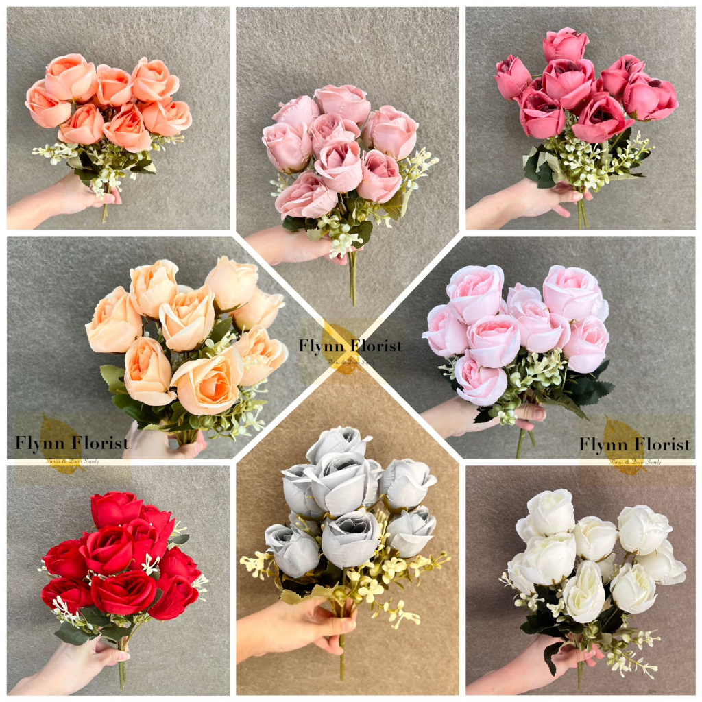 Jual Bunga Mawar Rose Premium Kuncup Jepang Cabang 5 (Satuan) Bunga ...