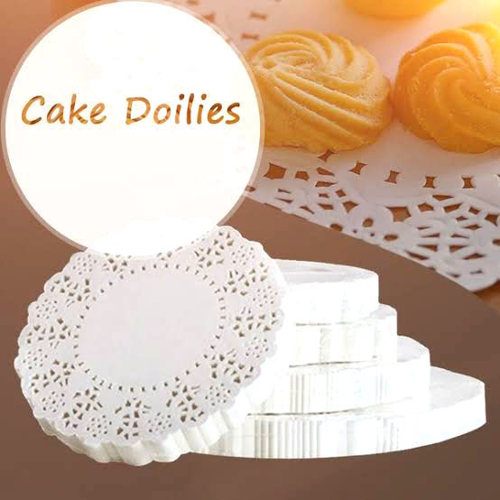 Jual Paper Doilies Bulat Alas Toples Kue Kering Alas Box Kue Kertas Art Doilies Tatakan