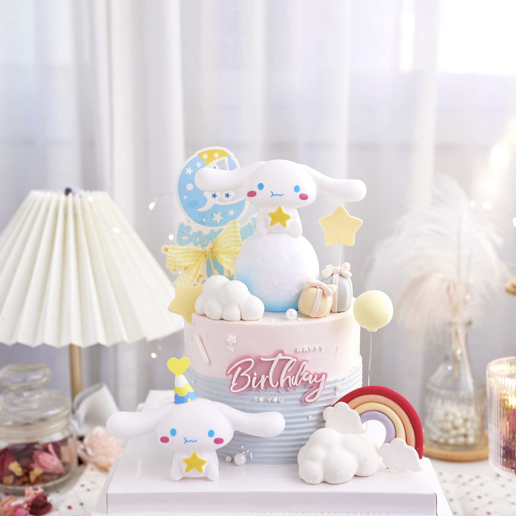 Jual Topper Boneka Cinnamoroll Dekorasi Hiasan Kue Ulang Tahun / Figure ...