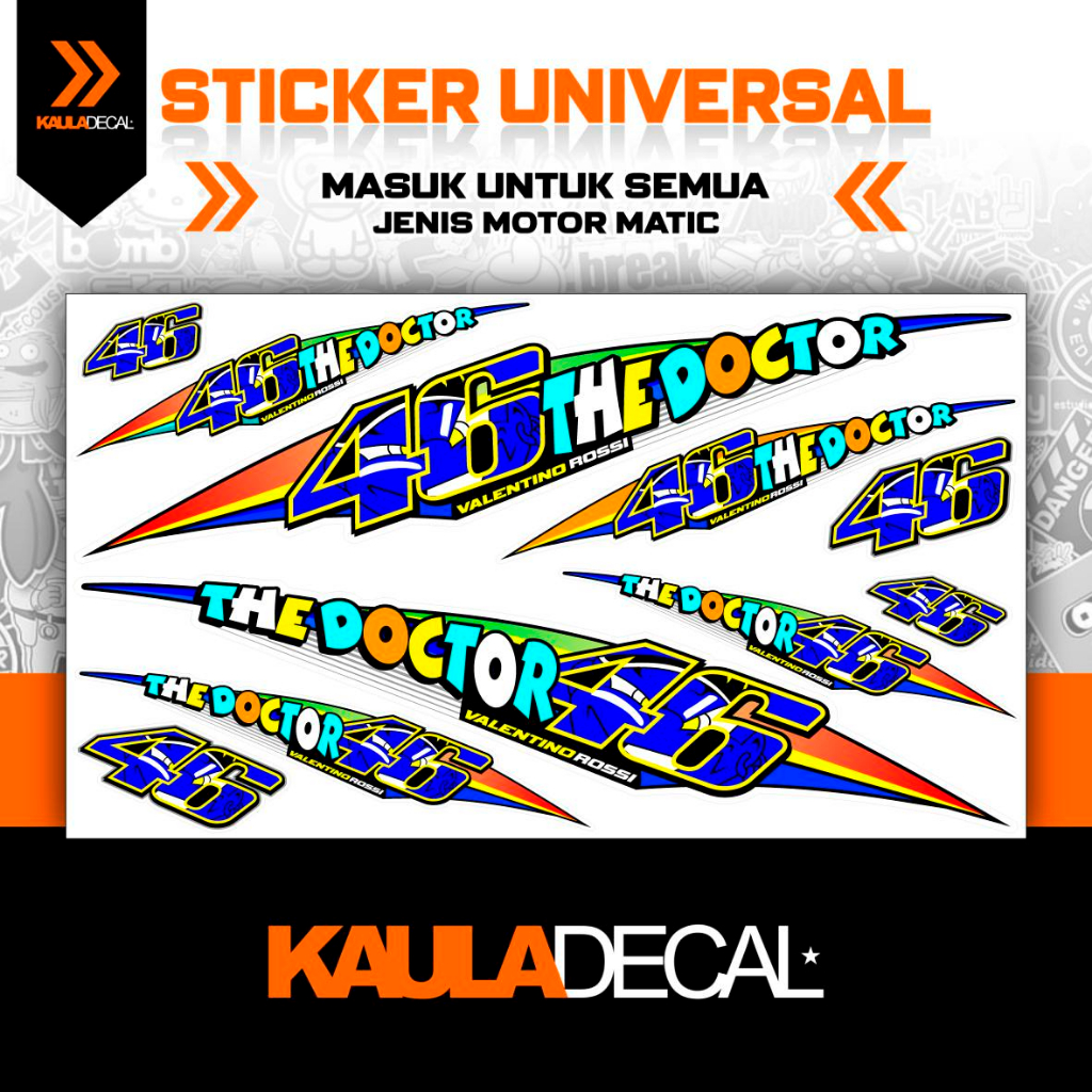 Jual STIKER STRIPING MOTOR ALL MATIC MOTIF 514 / UNIVERSAL MATIC ...