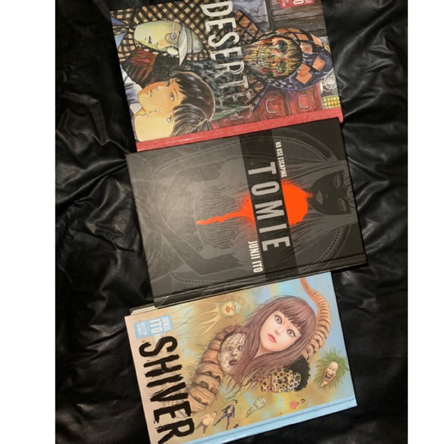 Jual Preloved Komik Manga JUNJI ITO - TOMIE, SHIVER, DESERTER ORIGINAL ...
