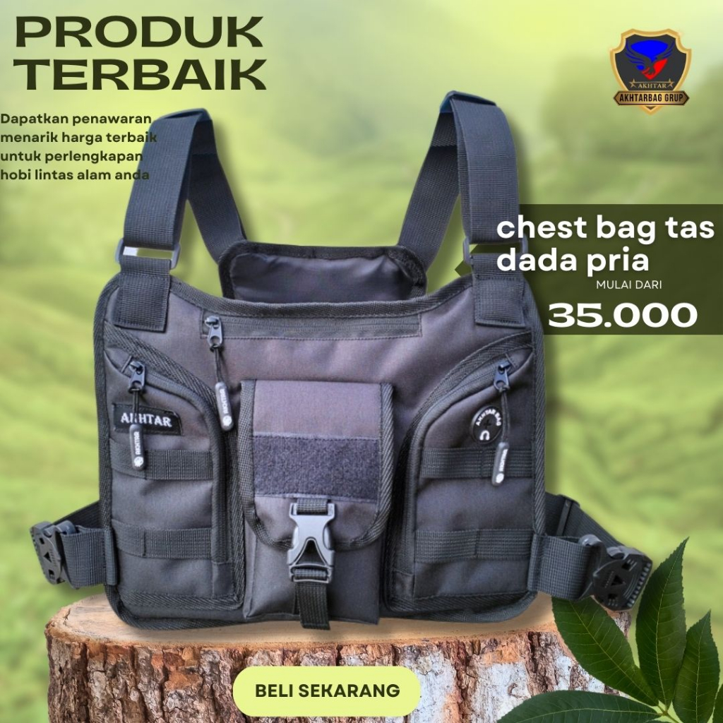 Jual Tas dada cowok pria tactical polisi brimob terbaru 2023 | Shopee ...