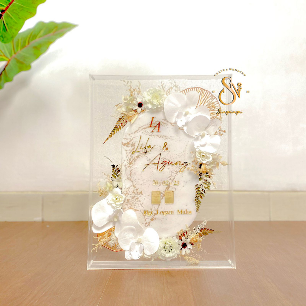 Jual MAHAR ORCHID MARBLE | BINGKAI AKRILIK RESIN | LAMARAN NIKAH ...