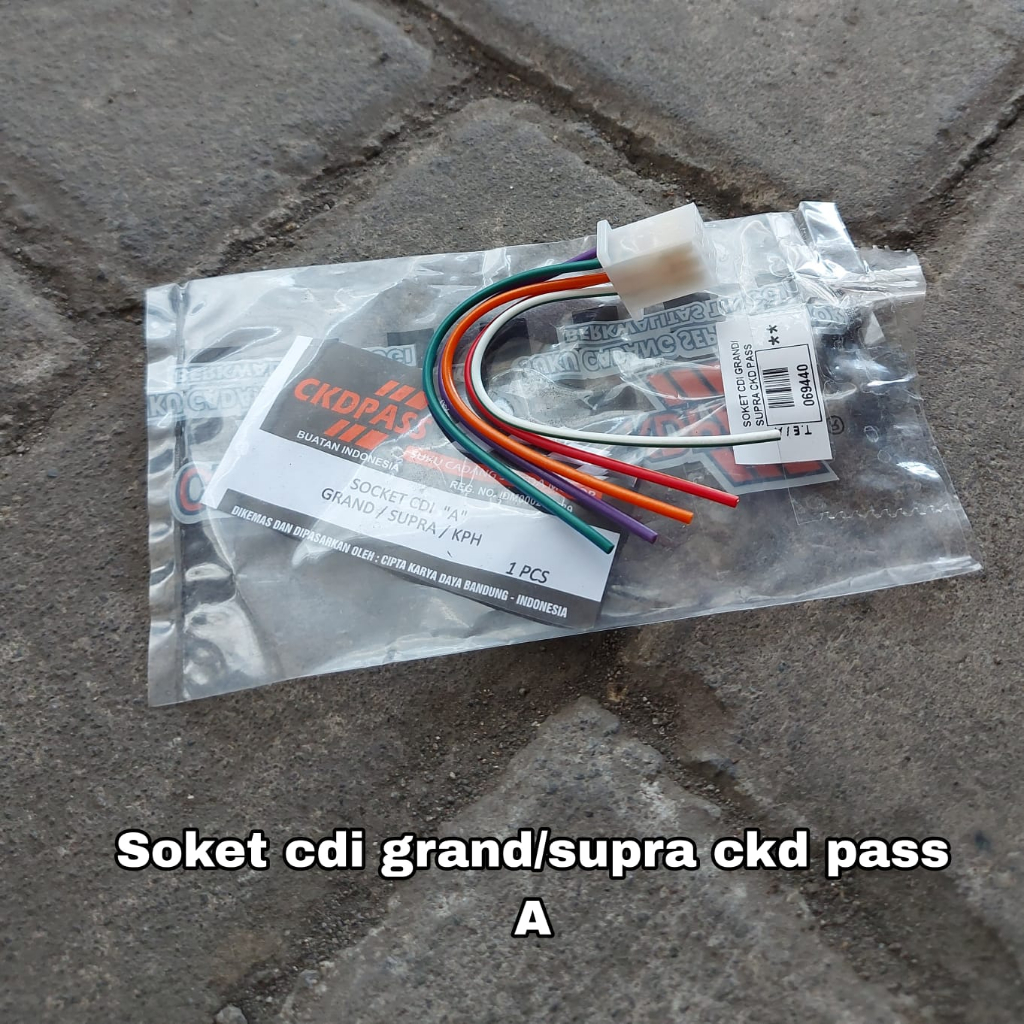 Jual SOKET CDI GRAND/SUPRA CKD PASS // Soket Socket CDI Grand Supra ...