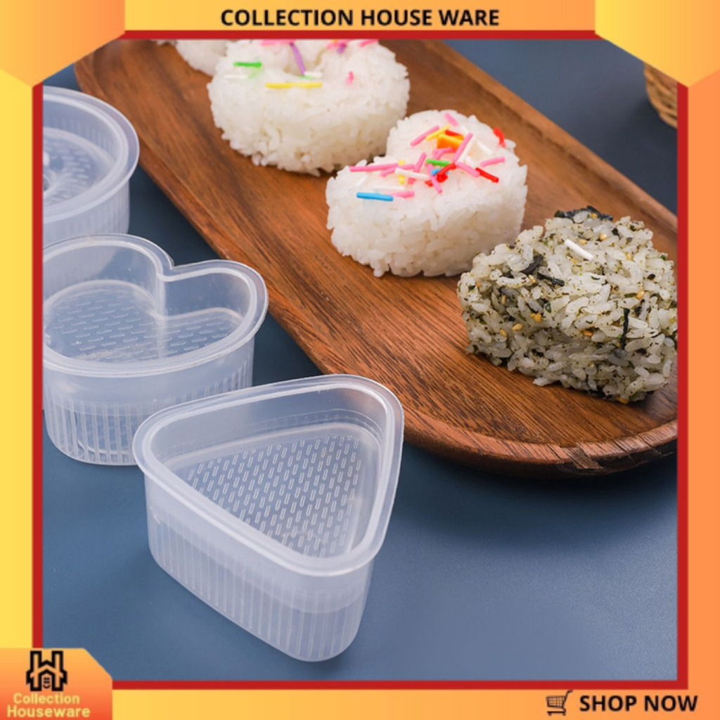Jual Alat Cetakan Bento Nasi Onigiri / Rice Ball Mold | Shopee Indonesia