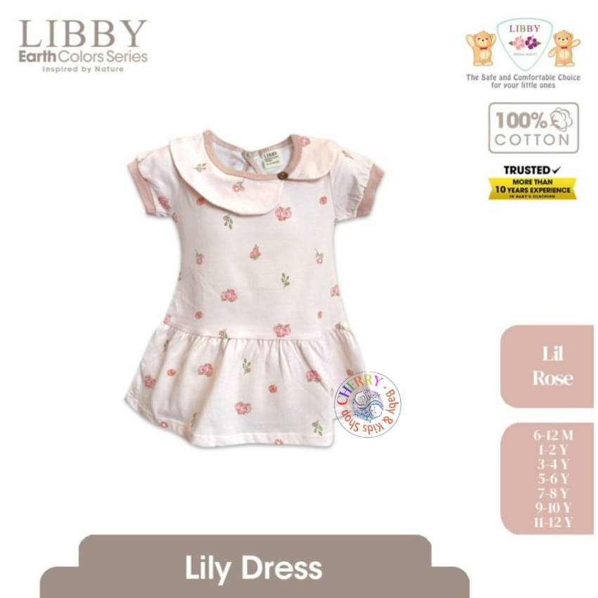 Jual Libby Lily Nara Dress 6 Bulan - 14 Tahun Earth Series Collar Dress Fashion Anak Perempuan ...