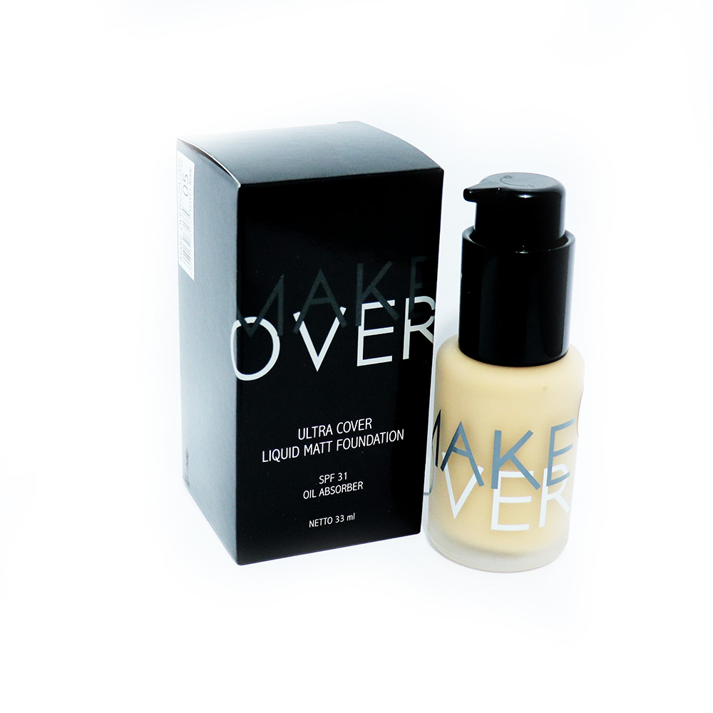 Jual Make Over Ultra Cover Liquid Matte Foundation 33ml | Shopee Indonesia
