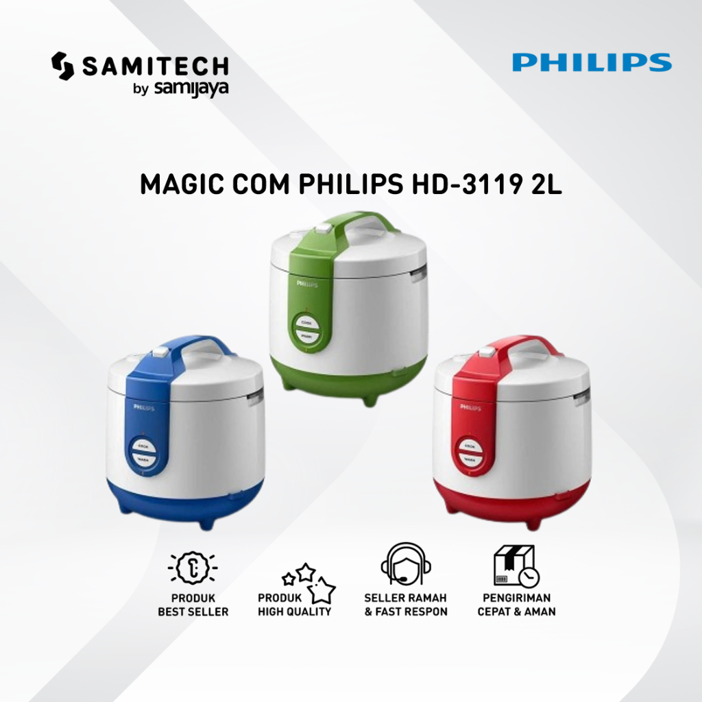 Jual MAGIC COM - RICE COOKER PHILIPS HD-3119 / HD 3119 / HD3119 ...