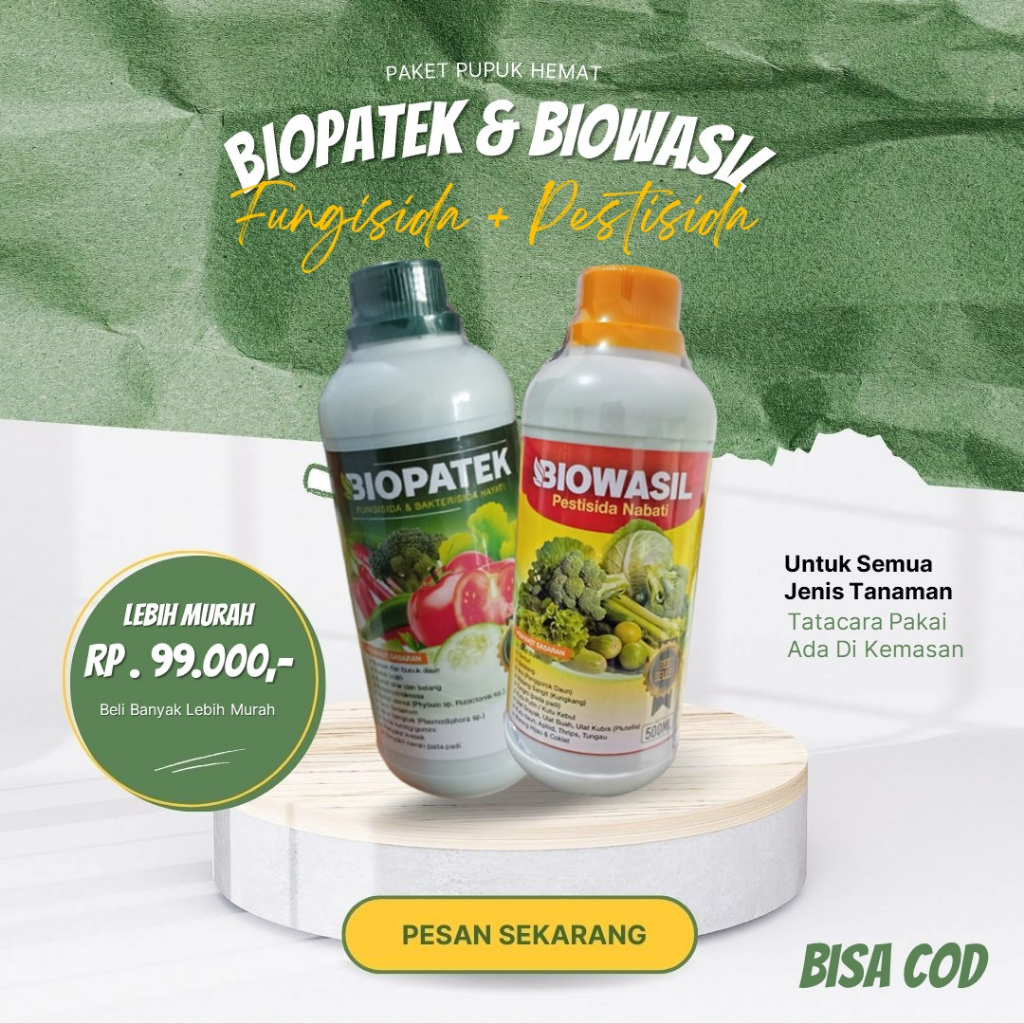 Jual (PAKET PUPUK ANTI HAMA & PENYAKIT TANAMAN) Pupuk Organik Cair Fungisida dan Bakterisida ...