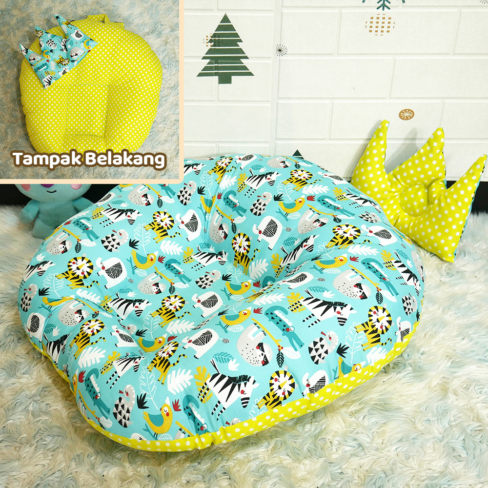 Jual Sofa Bayi 2in1 New Born Multifungsi / Baby Lounger / Free Bantal ...