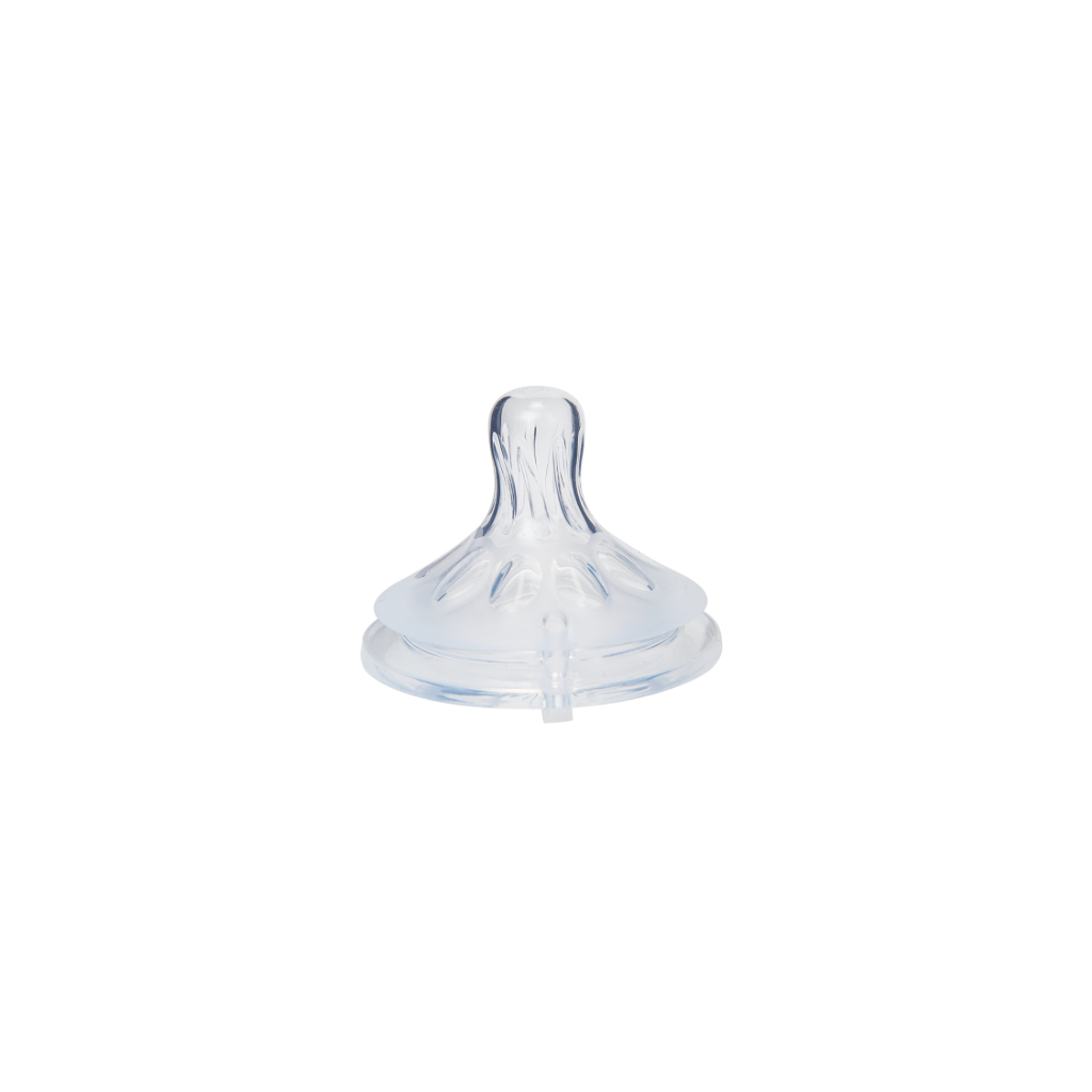Jual Dot Bayi Wide Neck Plus Natural / Silicone Nipple Wide Neck Plus ...
