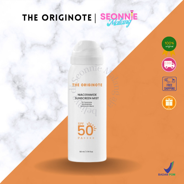 Jual The Originote Niaceramide Sunscreen Mist SPF 50 PA++++ | Shopee ...