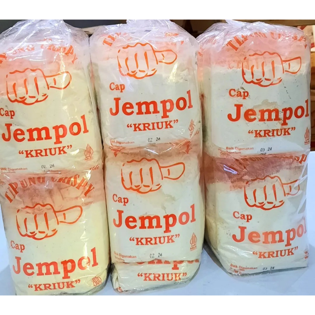 Jual TEPUNG CAP JEMPOL "KRIUK" 140GR ( 1 BUNGKUS ) | Shopee Indonesia