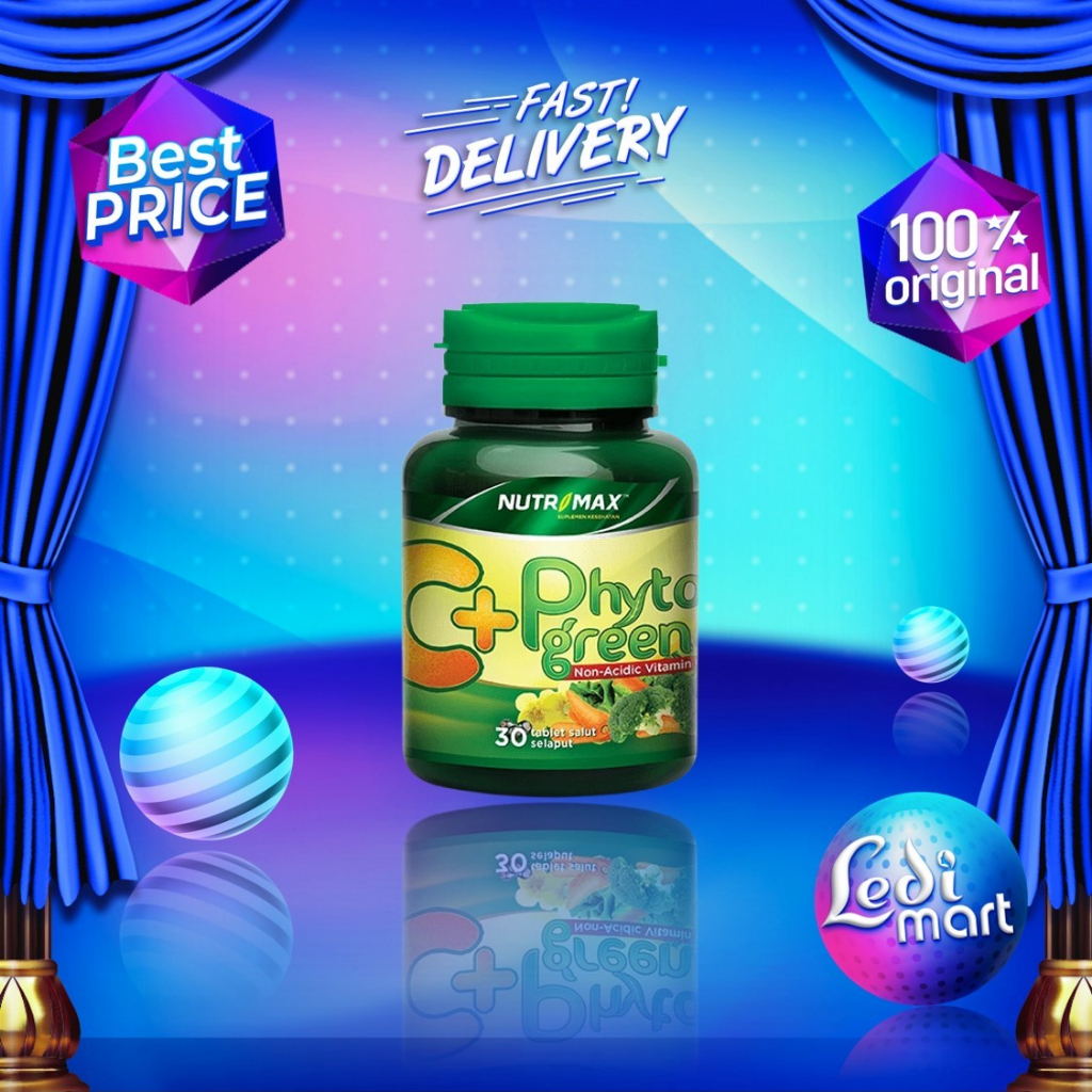 Jual Nutrimax C+ Phytogreen Isi 30 Tablet - Suplemen Makanan - Ledi ...