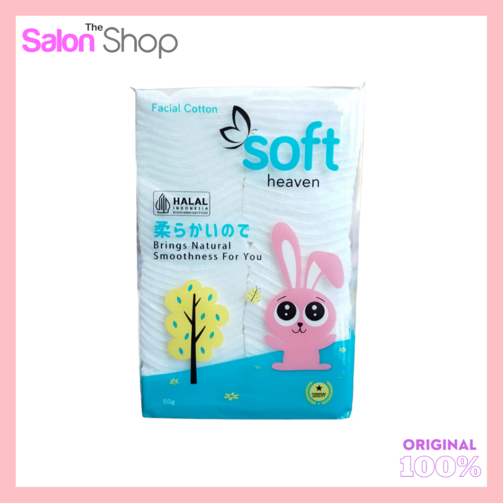 Jual ♦️THESALONSHOP♦️ SOFT HEAVEN Facial Cotton / Kapas Soft Heaven ...