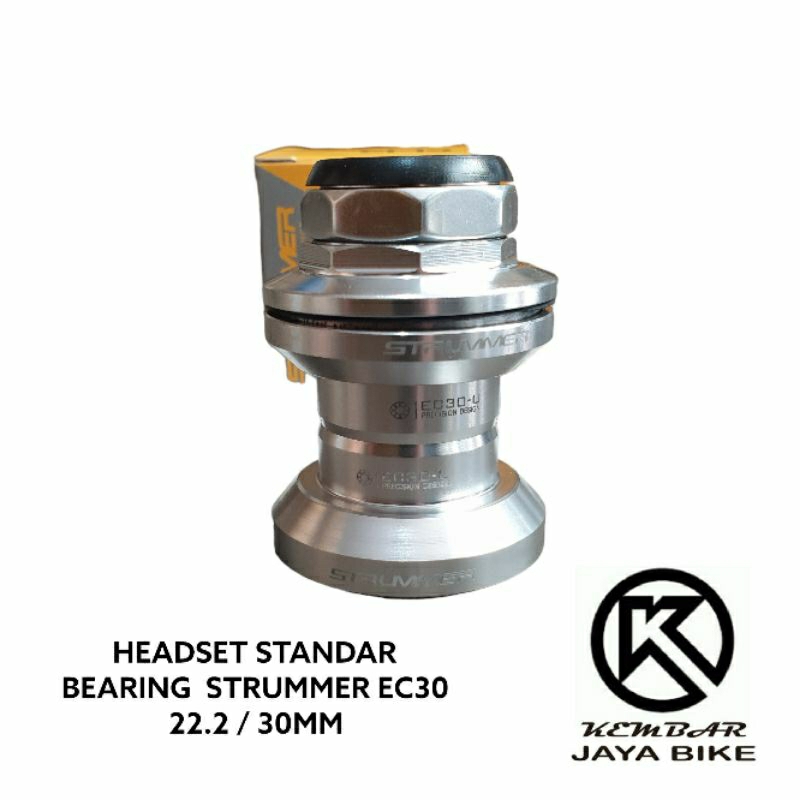 Jual Headset Bearing Standar 22.2 Alloy Strummer EC30 Chrom | Shopee ...