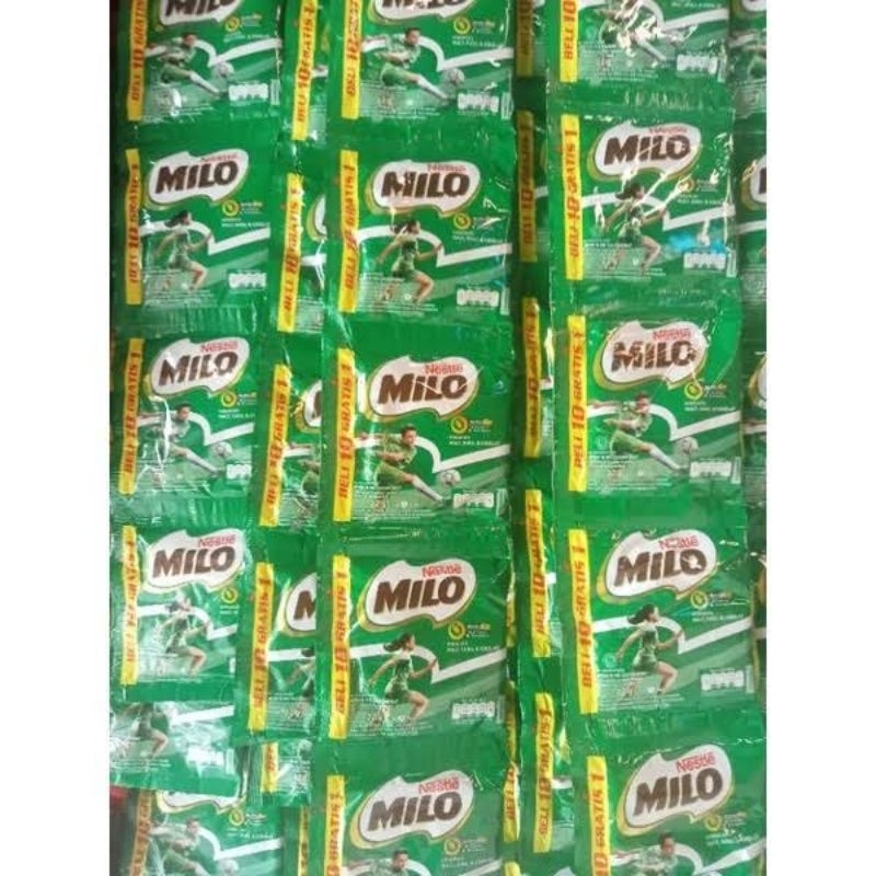 Jual MILO SACHET 22GR (1 RENCENG = 10+1 SACHET ) | Shopee Indonesia
