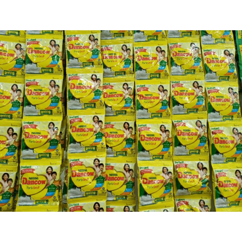 Jual NEW !! Susu Bubuk Dancow Sachet 26G | Shopee Indonesia