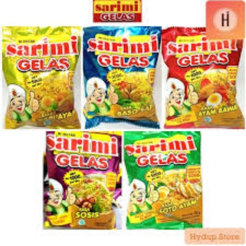 Jual Sarimi Gelas Mi Instan lengkap dengan sosis 30gr | Shopee Indonesia